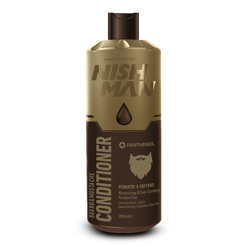 Nishman Beard & Mustache Cream Conditioner 200 ml Model #NMC-BEARD & M ...